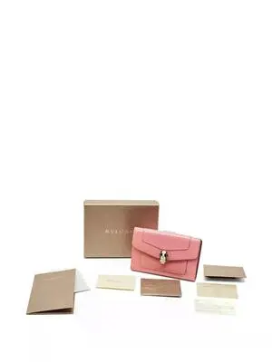BVLGARI Leather Enamel Wallet