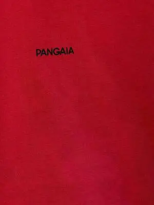 PANGAIA Logo-print Cuffed Track Pants - Red