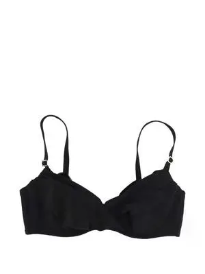 La Perla Adjustable-strap Bikini Top - Black