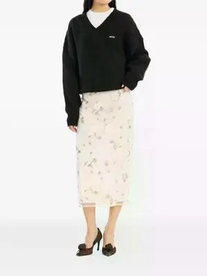 ROTATE BY BIRGER CHRISTENSEN V-neck Sweater