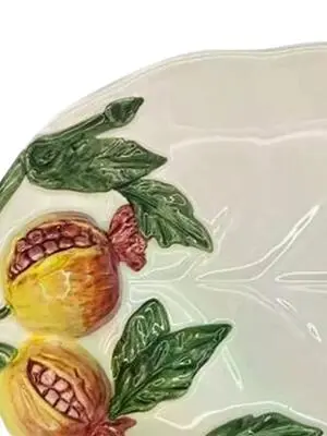 LES-OTTOMANS Pomegranate Plate