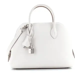 HERMES Bolide 1923 Bag Epsom 25 - Gris Pale
