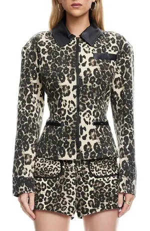 Lioness Trimmed Jackets For Women