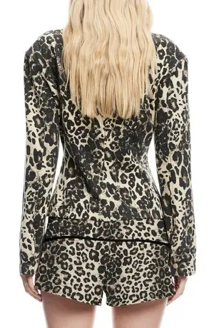 Lioness Soho Print Jacket - Leopard