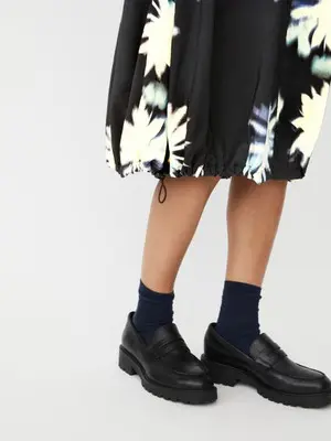 MASAI COPENHAGEN Long Sleeve Printed Midi Dress