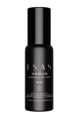 ESAS NYC Bare Hamam Organic Deo Body Sprayfresh Citrus & Clean Musk - 3.4 Oz