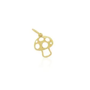 THE LOVERY FINE JEWELRY 14k Open Mushroom Charm - Yellow Gold
