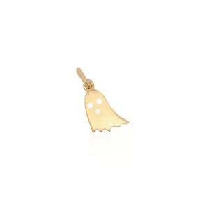 THE LOVERY FINE JEWELRY Mini Gold Ghost Charm