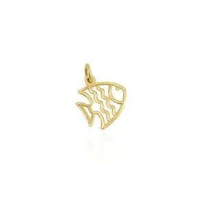 THE LOVERY FINE JEWELRY 14k Fish Charm - Yellow Gold