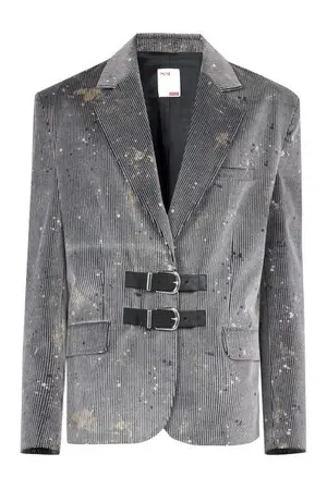 PCFG Velvet Blazer Jacket