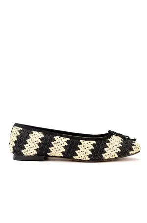 Menina Step Trimmed Flats For Women