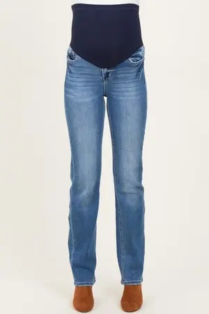 PINKBLUSH Slim Straight Leg Maternity Jeans