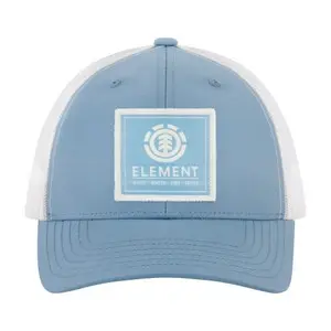 ELEMENT 6-panel Mesh Back Cap With Curved Brim - Light Blue