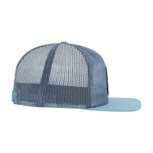 ELEMENT Low Profile Mesh Crown Cap With Embroidered Patch Logo - Light Blue