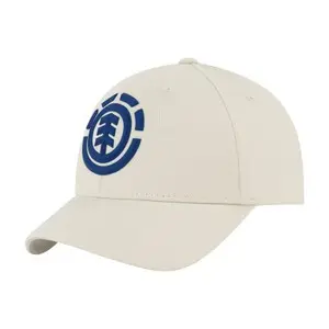 ELEMENT Stretch Fit 6-panel Cap With Curved Visor - Cream