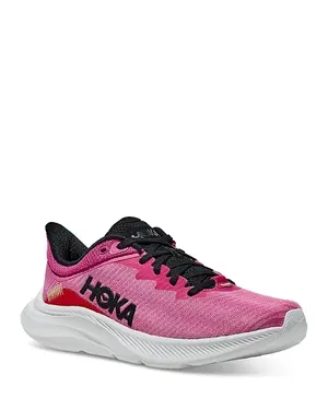 HOKA® Solimar Running Sneakers - Strawberry/raspberry/white