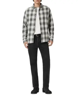 ALLSAINTS Kelby Long Sleeve Shirt - Clouded Grey