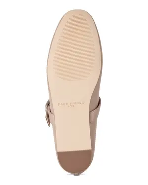 MARC FISHER LTD. Godea Ballerina Flats - Light Natural