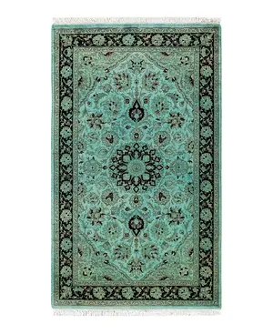 Bloomingdale'S Fine Vibrance M1252 Area Rug, 3'2 X 5'3 - Blue