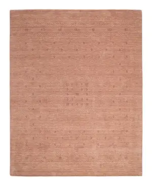 TIMELESS RUG DESIGNS Gabbeh Simi Area Rug 4'0x6'0 - Peach