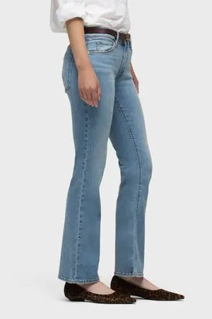 Hudson Jeans Nico Mid-rise Bootcut Barefoot Jean