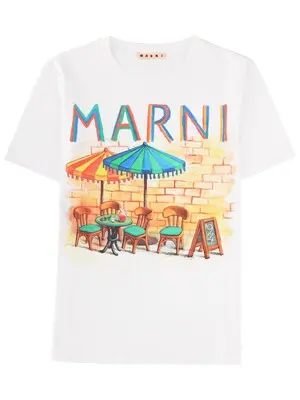Marni Printed T-shirt - White