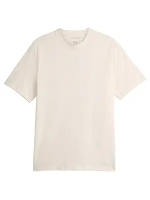 Y3 T-shirt With Logo - White