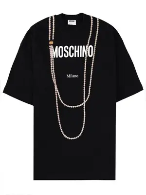 Moschino Logo T-shirt - Black