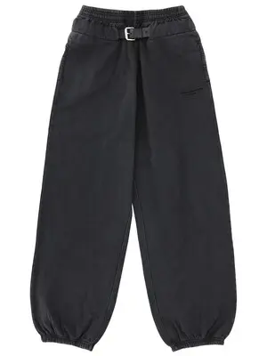 Alexander Wang Jogger Pants With Stitching - Black