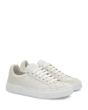 FERRAGAMO Gancini Leather Sneakers