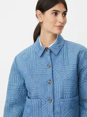 MASAI COPENHAGEN Jalindra Long Sleeve Quilted Jacket