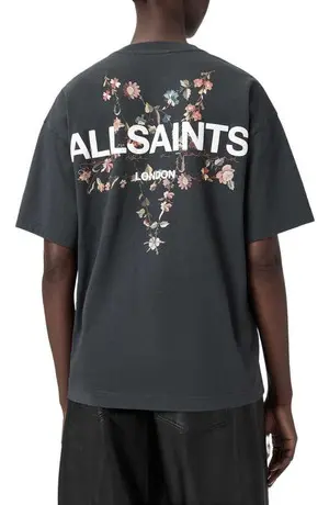 ALLSAINTS Pentacle Etta Logo Graphic T-shirt