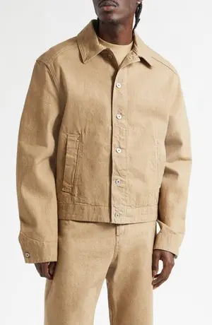 Jacquemus Spread Collar Jackets For Men