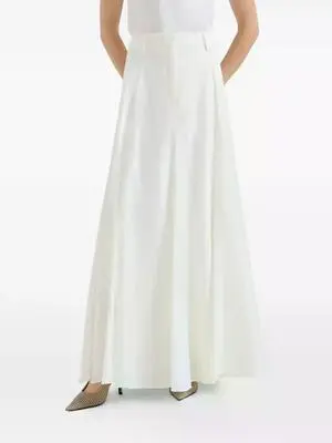 Brunello Cucinelli Maxi A-line Flared Skirt