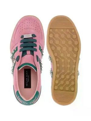 Philipp Plein Rebel Studded Low-top Sneakers