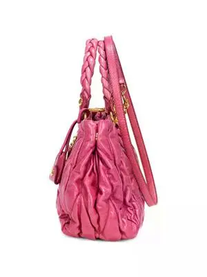 Miu Miu Quilted Two-handle Shoulder Bag
