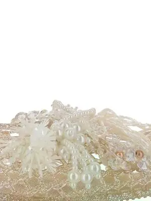 HEAVENLY JELLY Bead-embellished Ballet Flats