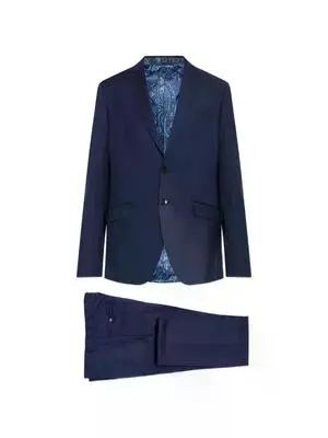 Etro Single-breasted Wool Suit