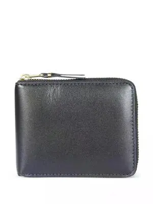 Comme Des Garçons Leather Line Zip Wallet - Black