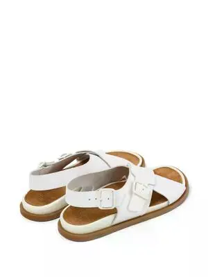 Camper Lluc Buckled Sandals - White