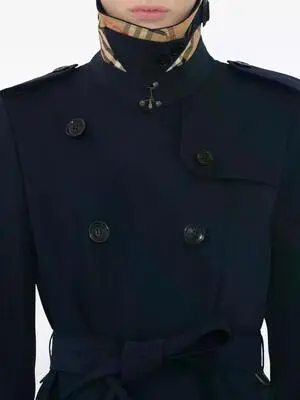 Burberry Chelsea Heritage Trench Coat - Blue