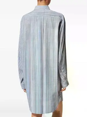 MARANT ETOILE Loriane Striped Mini Dress
