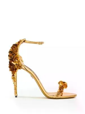 Dolce And Gabbana Gold Heels