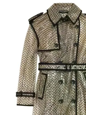 Dolce & Gabbana Belted Trench Coat