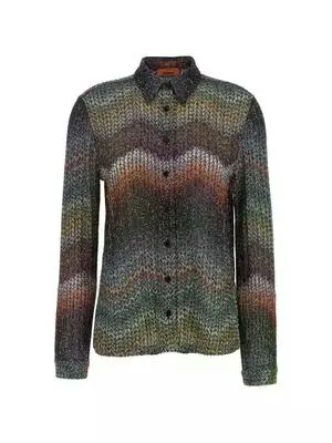 Missoni Sequin Zigzag Shirt