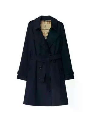 Burberry Kensington Trench Coat - Blue