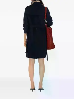 Burberry Kensington Trench Coat - Blue