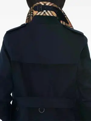 Burberry Kensington Trench Coat - Blue