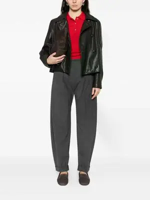 Brunello Cucinelli Pleated Cuffed Trousers