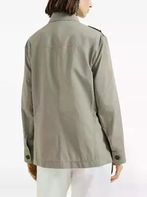 Brunello Cucinelli Flap-pocket Jacket - Neutrals